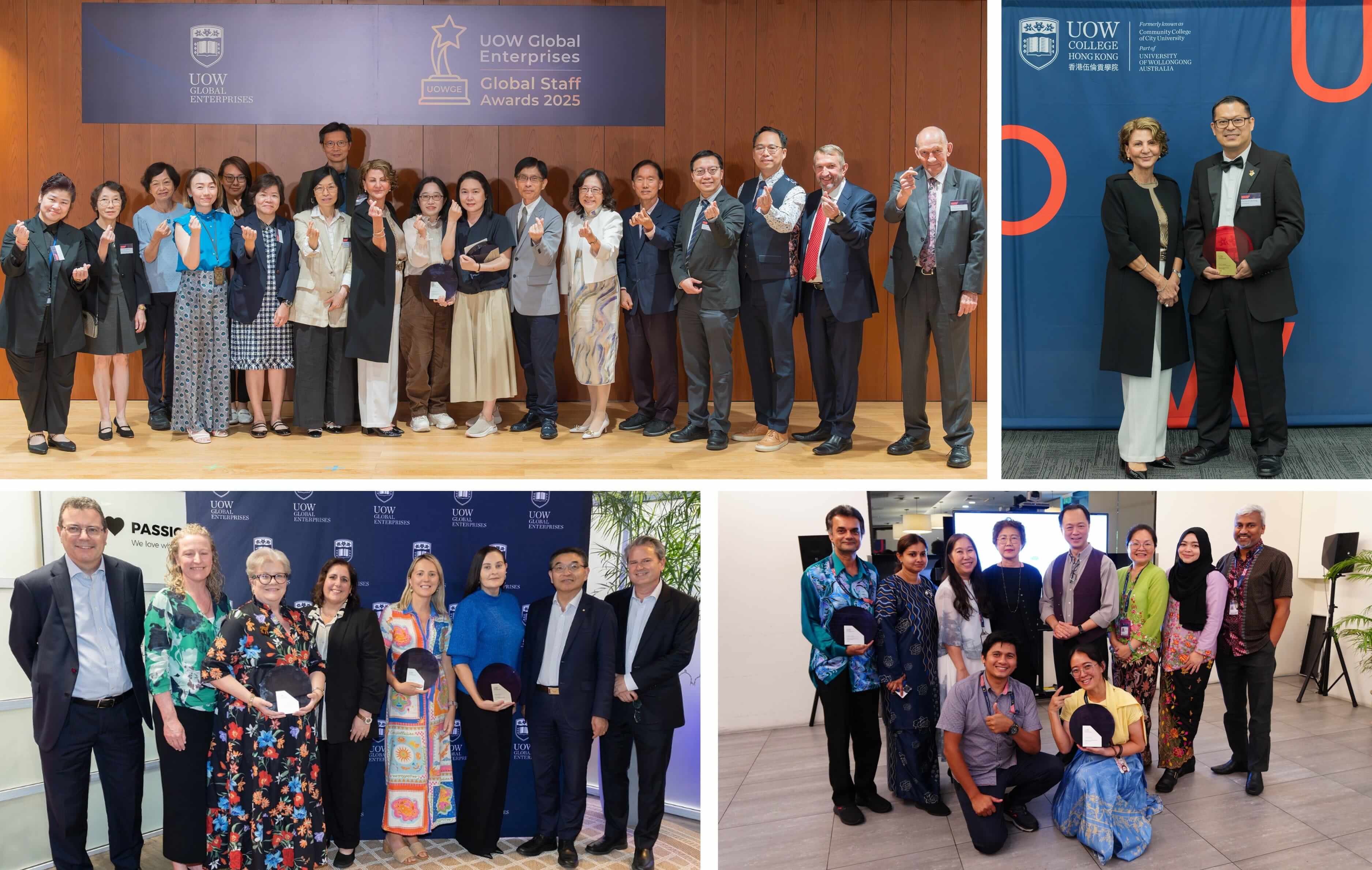 News: Celebrating the UOWGE Global Staff Values Awards - University of ...